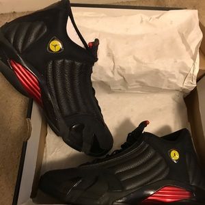 Jordan | Shoes | Retro 4 Last Shot Aka Ferrari Boyz Worn A Couple Of ...